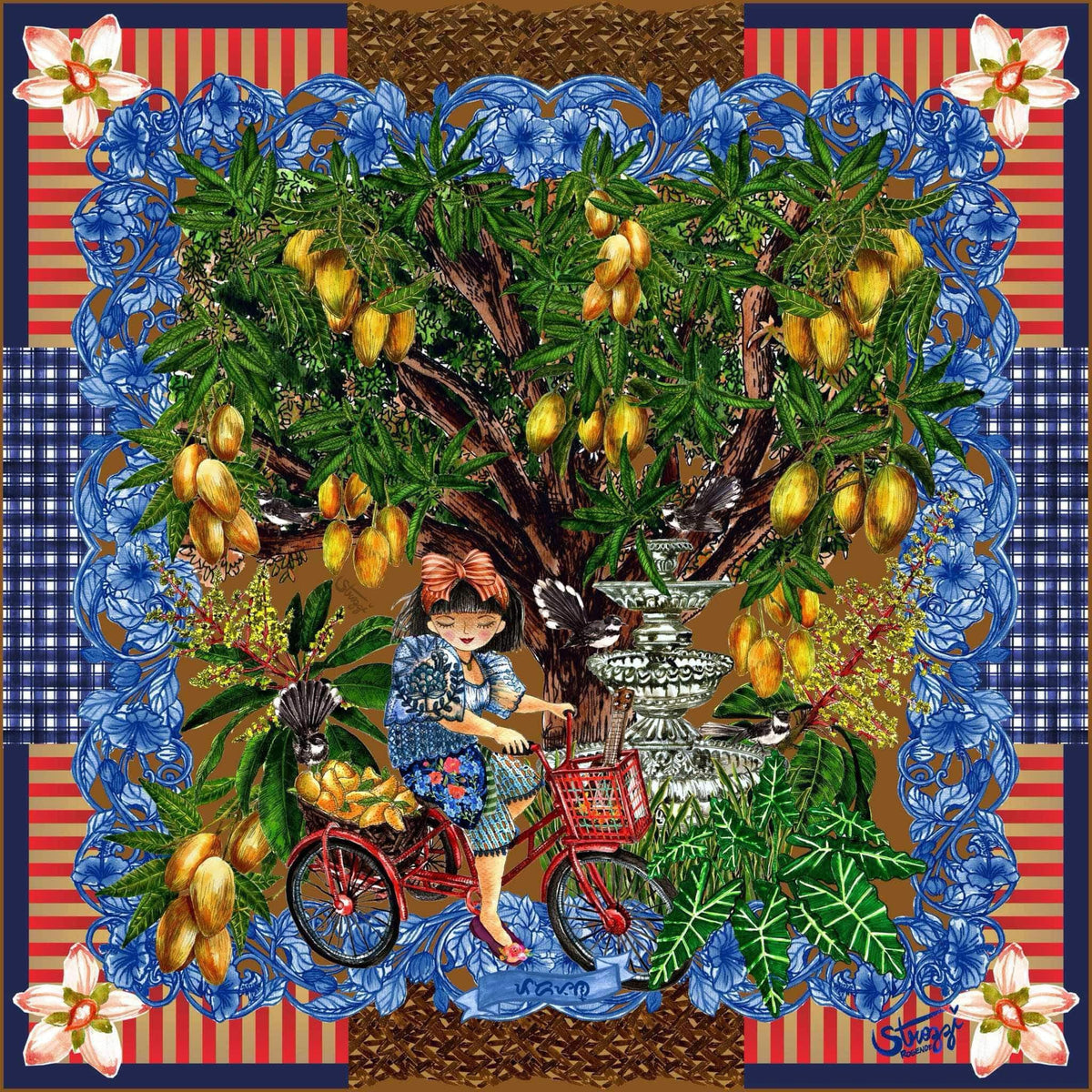 Mango harvest scarf – Liwayway.ph