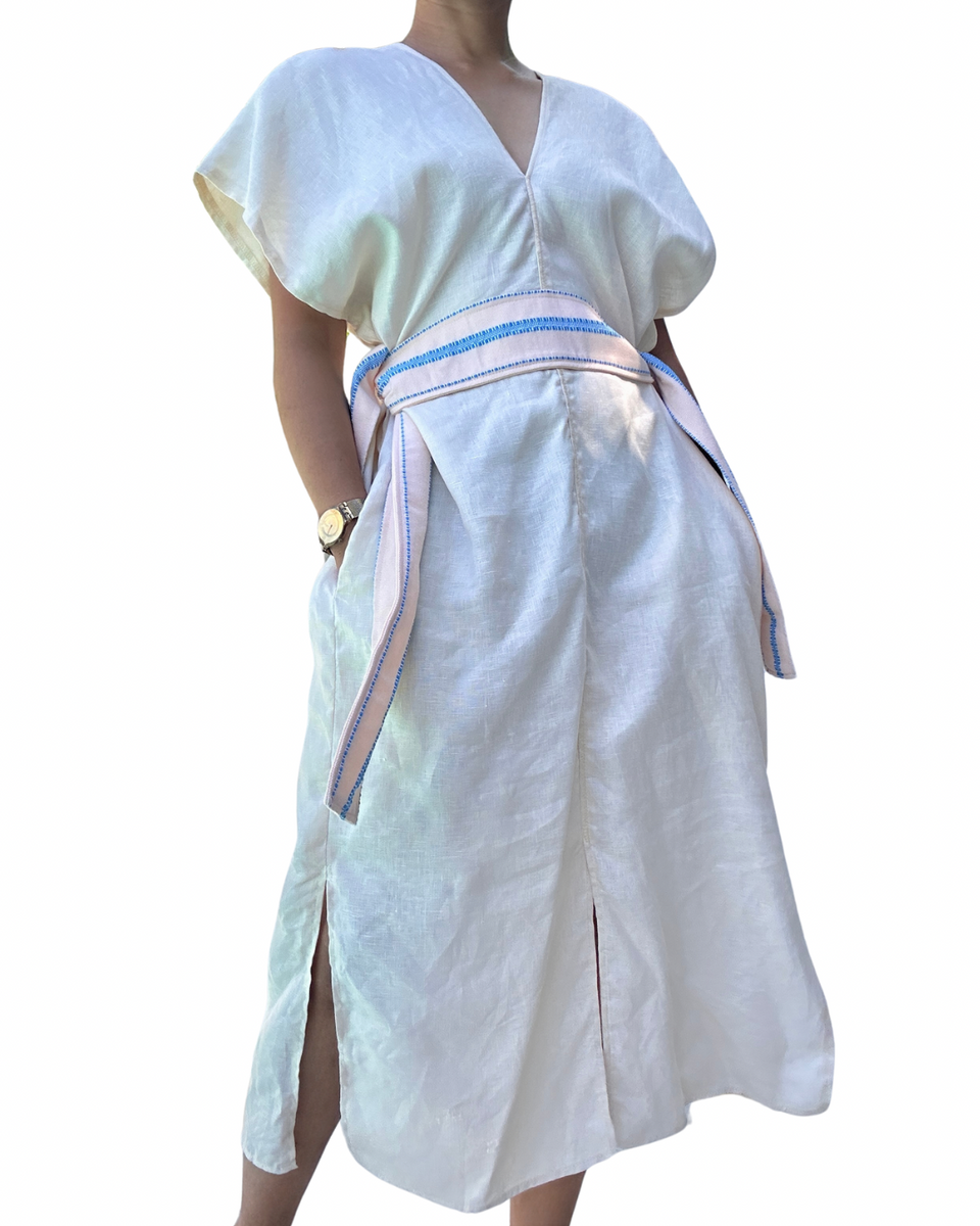 Sinag dress with kalinga belt – Liwayway.ph