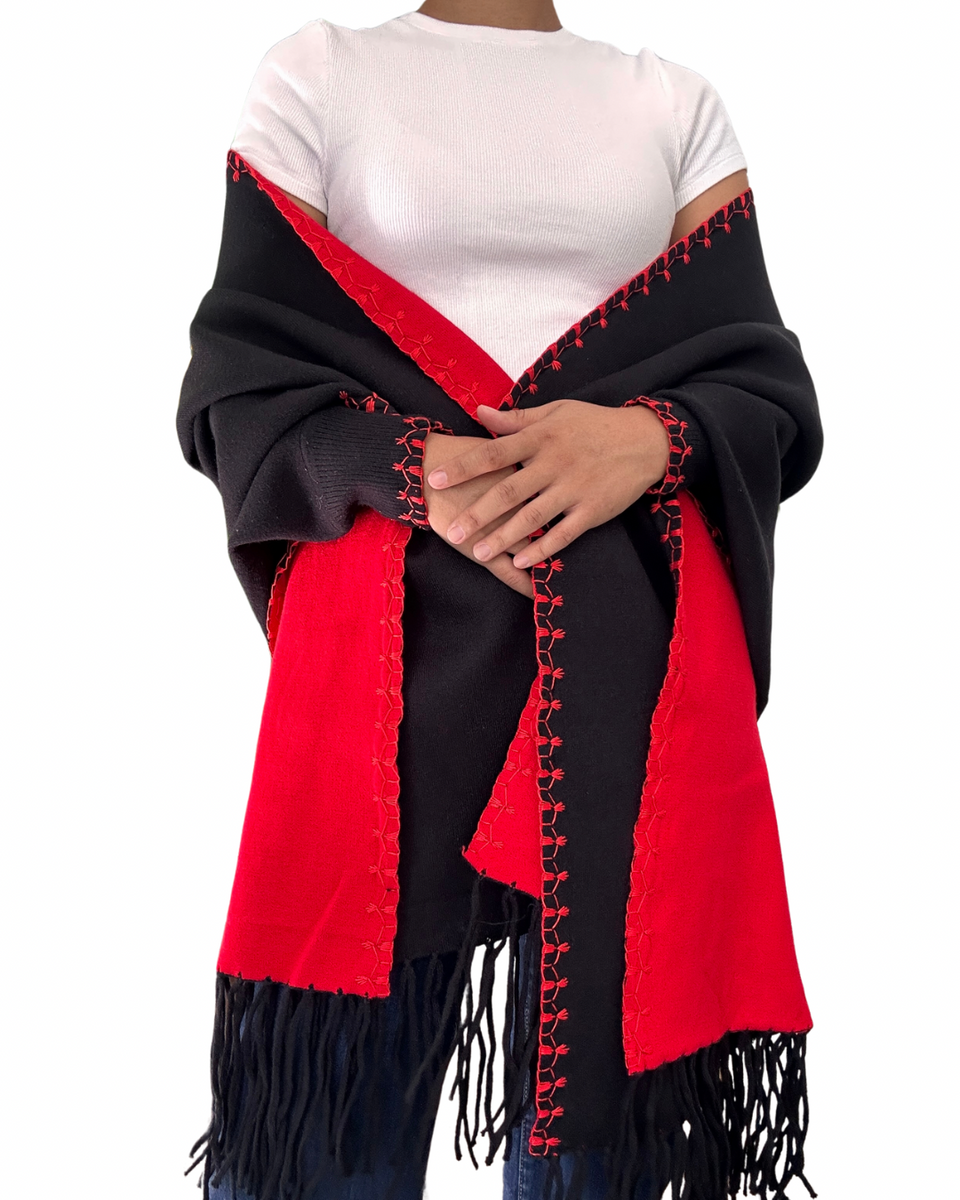 Abra shawl black – Liwayway.ph