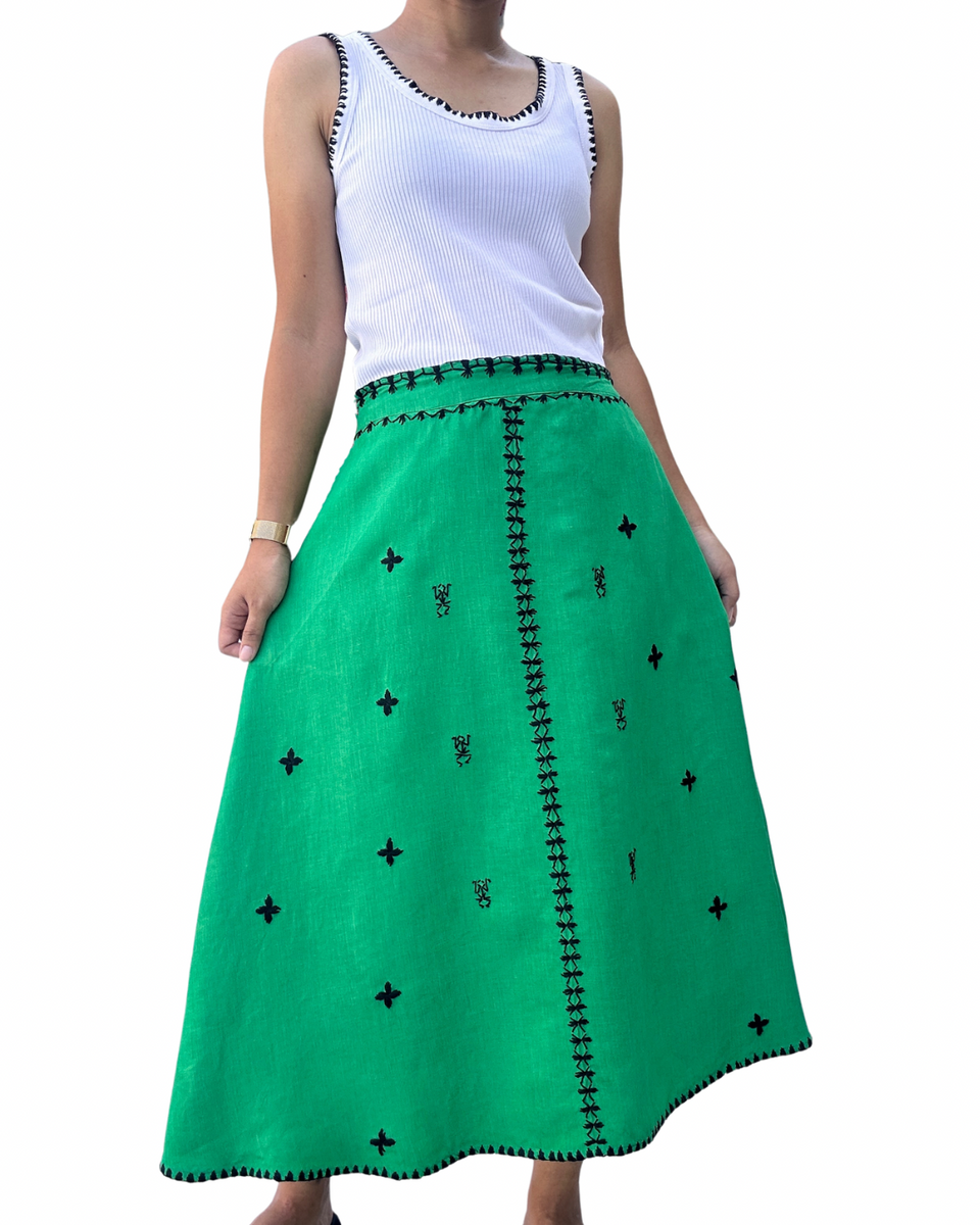 Tweetums skirt in green – Liwayway.ph